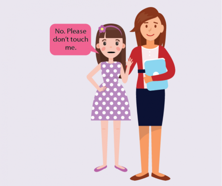 Be Safe: Consensual Touch Social Story — PAAutism.org, an ASERT Autism ...